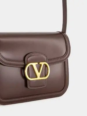 Valentino Garavani 9to5 Small Shoulder Bag - Brown