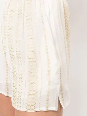 Zeus+dione Paxi Silk Shorts - Cream