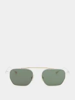 LUNETTERIE GÉNÉRALE Concorde Aviator Sunglasses - Gold