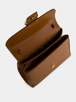 Valentino Garavani 9to5 Large Top Handle Bag - Brown
