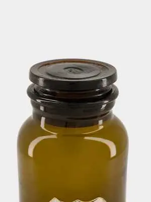 All Origine Amber Glass Talcum Apothecary Bottle