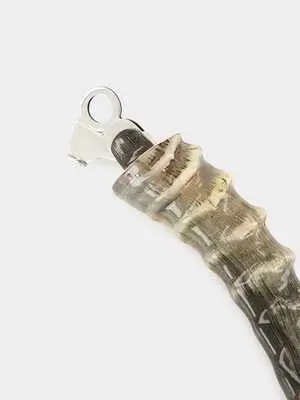 LORENZI MILANO Blesbok Horn Desk Cigar Cutter