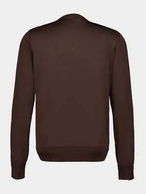 Dolce & Gabbana Silk Crewneck Pullover
