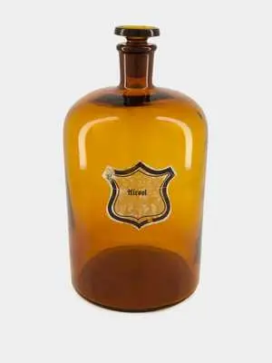 All Origine Rounded Apothecary Glass Bottle