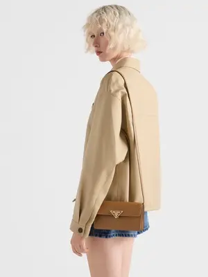 Prada Saffiano Leather Mini-bag - Brown