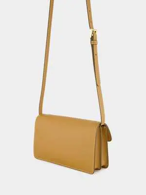 Prada Saffiano Leather Mini-bag - Brown