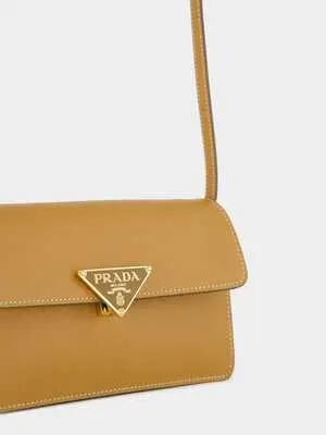 Prada Saffiano Leather Mini-bag - Brown