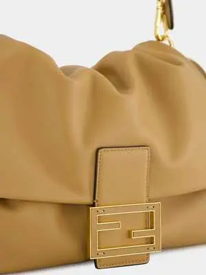 Fendi Mamma Baguette Large Bag - Brown