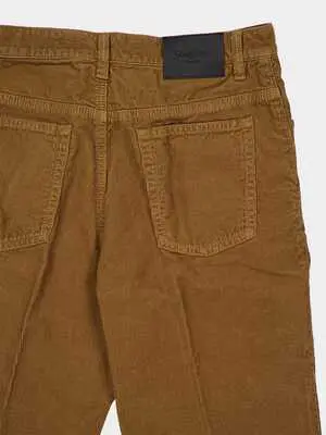 Saint Laurent Clyde Corduroy Pants - Brown