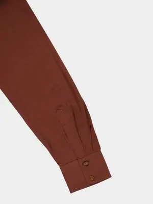 Zimmermann Hypnotic Satin Shirt - Brown