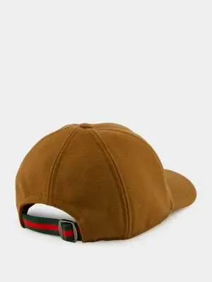 Gucci Baseball Cap - Brown