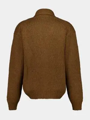 TOM FORD Cashmere Shawl Collar Cardigan - Brown