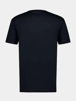 Dolce & Gabbana Cotton T-shirt With Metal Logo Tag