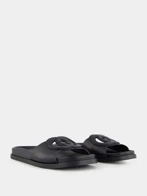Gucci Cosmos Softy Leather Sandals