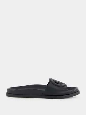 Gucci Cosmos Softy Leather Sandals