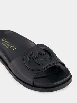 Gucci Cosmos Softy Leather Sandals