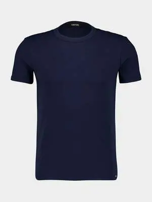 TOM FORD Stretch T-shirt - Blue