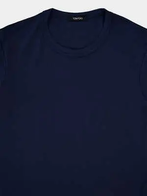 TOM FORD Stretch T-shirt - Blue