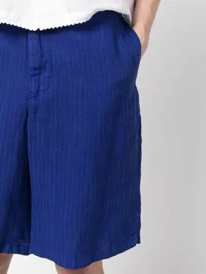 120% Lino Linen Above-knee Shorts
