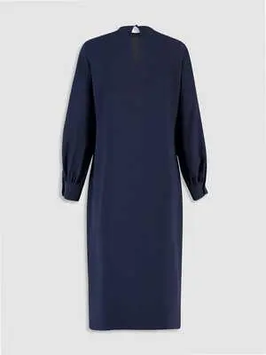 PAULA Freya Embellished Silk Dress