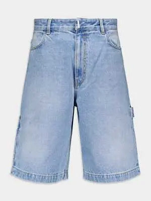 Givenchy Carpenter Bermuda Shorts - Blue