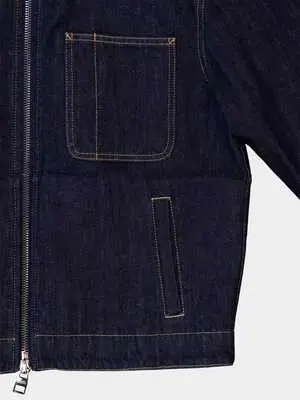 Alexander McQueen Zipped Denim Jacket