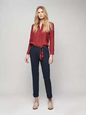 PAULA Clorinda Ponto Roma Trousers