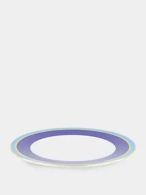 La DoubleJ Set Of 2 Dinner Plates - Blue