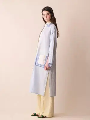 PAULA Altair English Embroidered Linen Dress