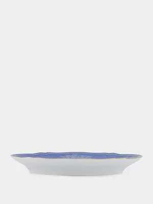 GINORI 1735 Oriente Italiano Pervinca Oval Platter - Blue