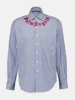 Palm Angels Neck Logo Classic Shirt