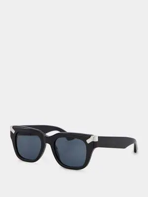 Alexander McQueen Punk Rivet Square Sunglasses