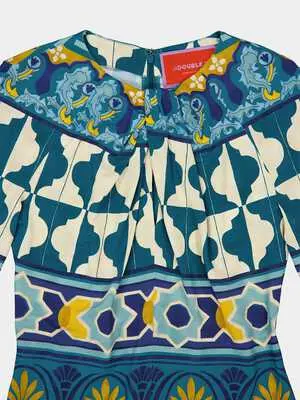 La DoubleJ Casareale Placée Superflare Top - Blue