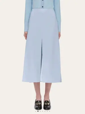 FERRAGAMO Layered Midi Skirt
