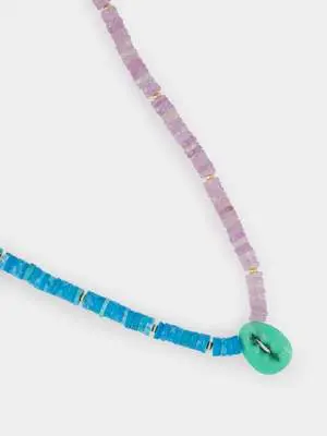 LIZZIE FORTUNATO Cowrie Bead Necklace