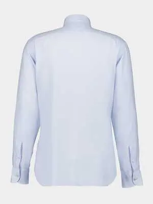 TOM FORD Pale Long-sleeve Shirt - Blue