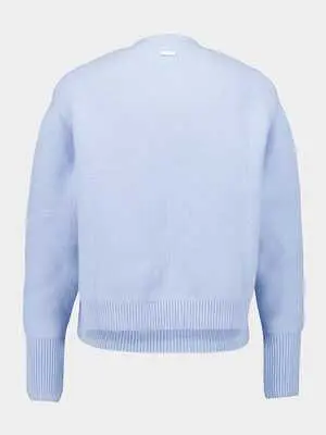 FERRAGAMO Layered Cashmere Sweater - Blue