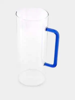 ICHENDORF MILANO Tube Jug With Handle - Blue