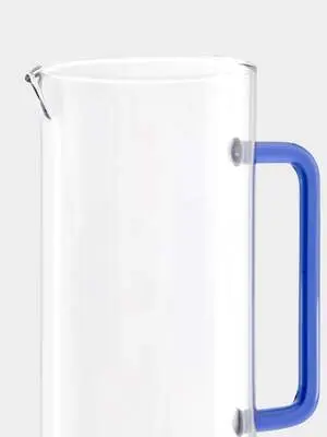 ICHENDORF MILANO Tube Jug With Handle - Blue