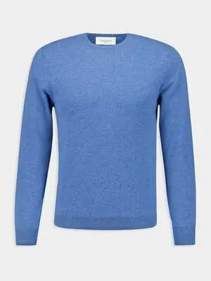 PIACENZA CASHMERE 1733 Cashmere Crewneck Sweater - Blue