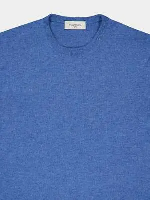 PIACENZA CASHMERE 1733 Cashmere Crewneck Sweater - Blue