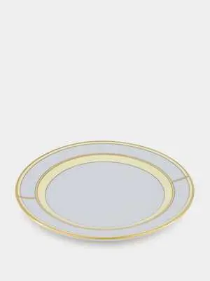 GINORI 1735 Celeste Diva Plate - Blue