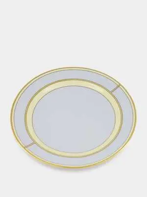 GINORI 1735 Celeste Diva Plate - Blue