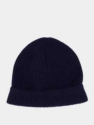 TOM FORD Wool And Cashmere Knit Beanie - Blue