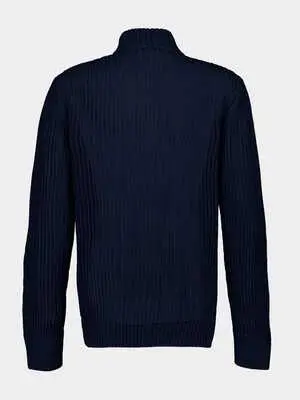 Frescobol Carioca Maximo Half-zip Knit Sweater