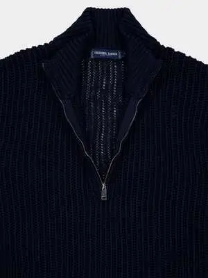 Frescobol Carioca Maximo Half-zip Knit Sweater