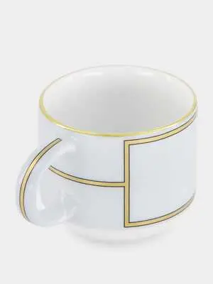GINORI 1735 Celeste Porcelain Diva Coffee Cup - Blue