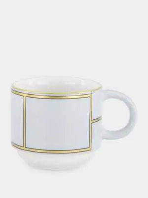 GINORI 1735 Ginori 1735 Celeste Porcelain Diva Coffee Cup Blue