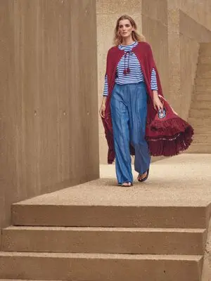 PAULA Pistia Denim Tailored Trousers