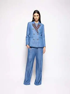 PAULA Pistia Denim Tailored Trousers